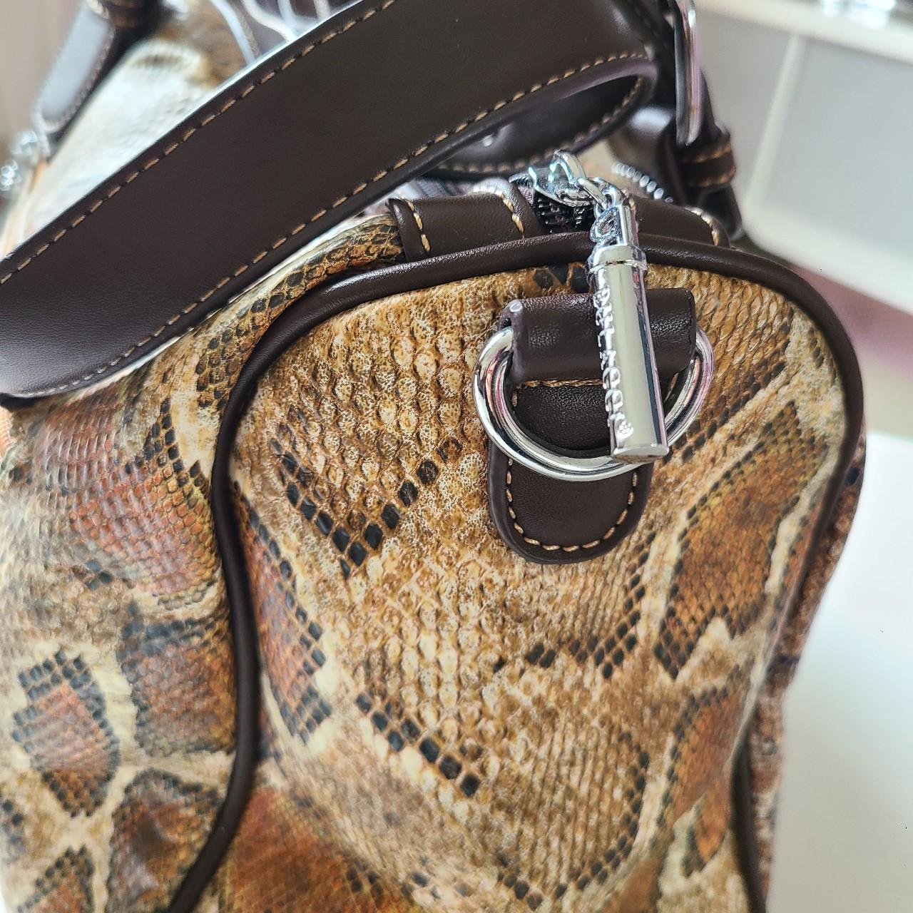 Animal print Bulaggi handbag "the bag" Luxury brand... - Depop