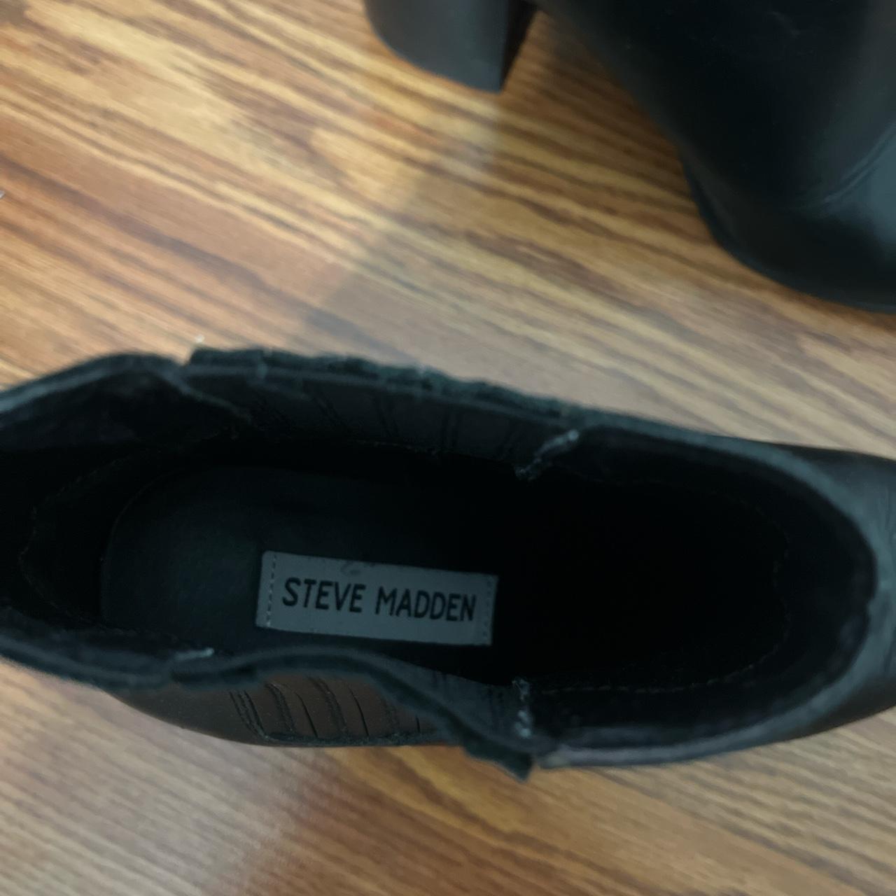 Steve Madden Heeled boots Great for going out!!... - Depop