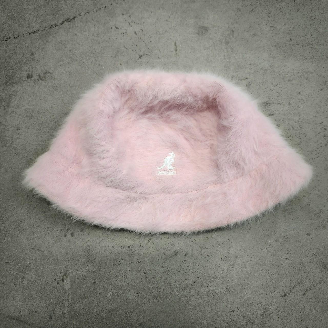 Light Pink Kangol Bucket Hat ☆ Size XL Short /... - Depop