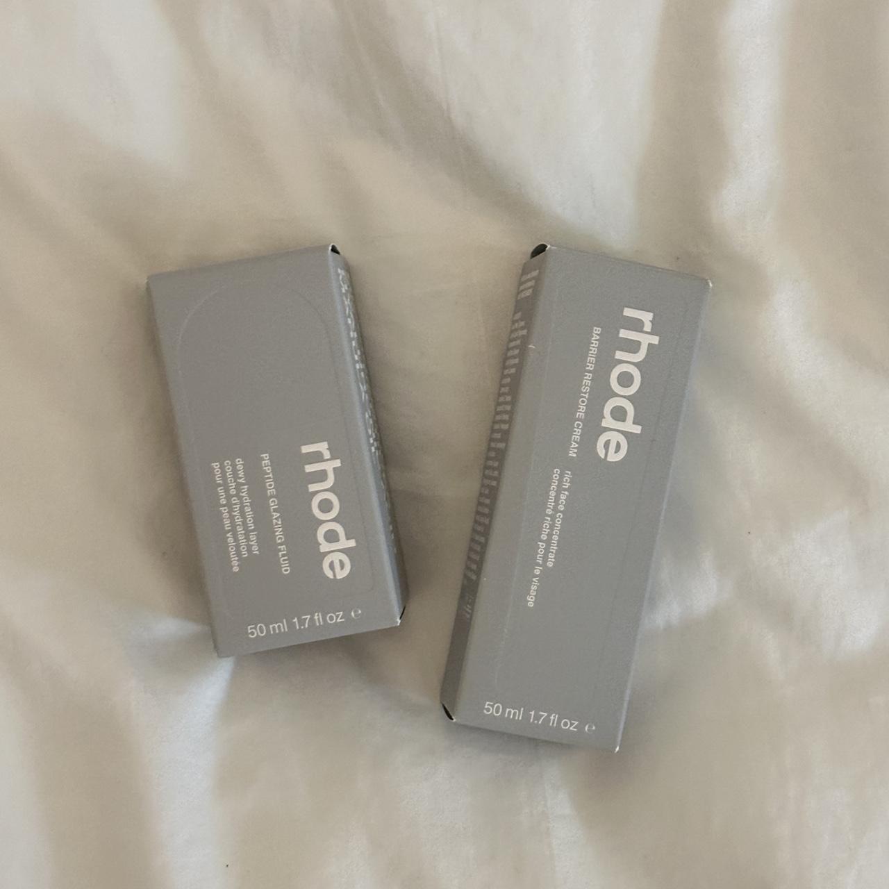 rhode skin bundle — peptide glazing fluid & barrier... - Depop