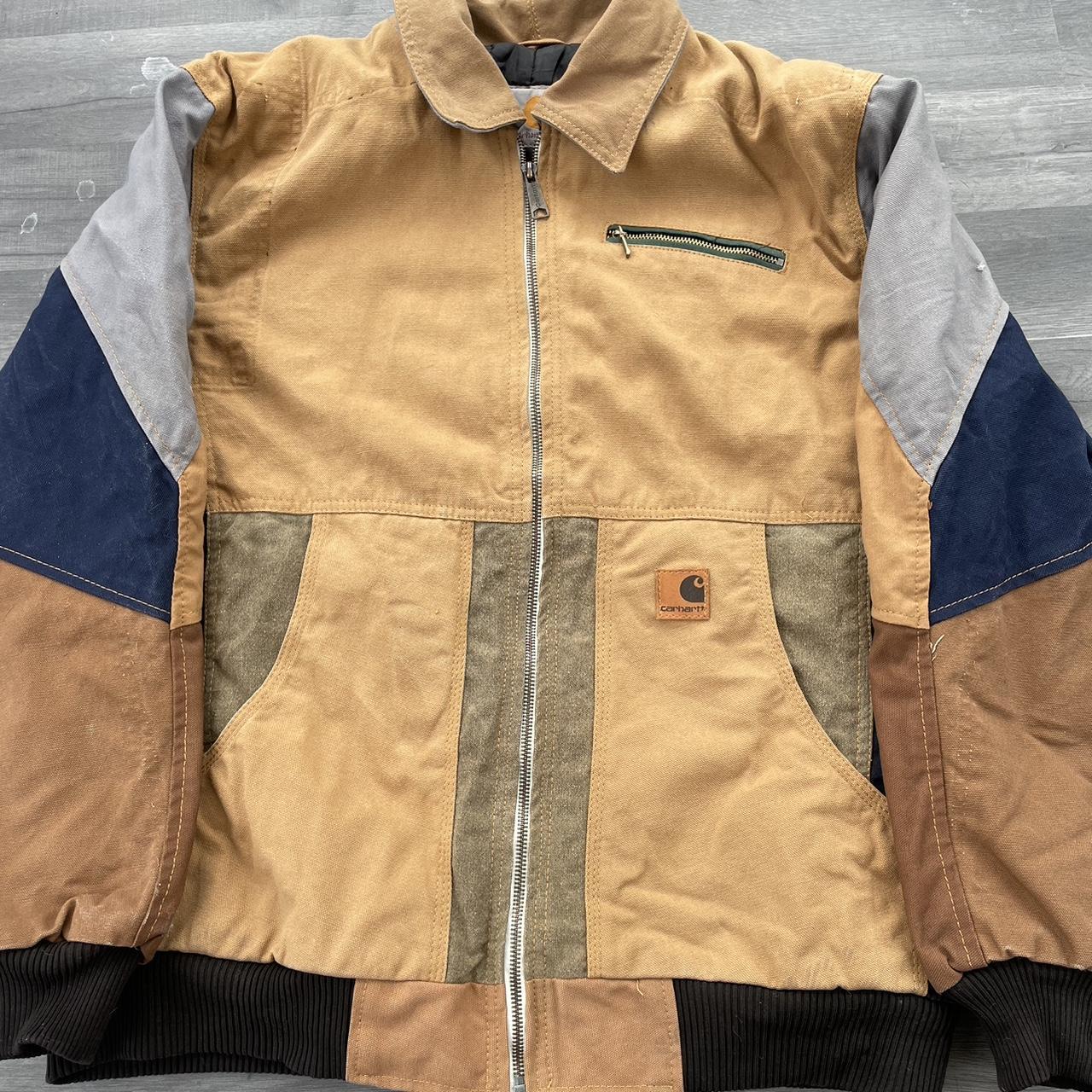 Genuine Carhartt rework, men’s large, lovely jacket,... - Depop