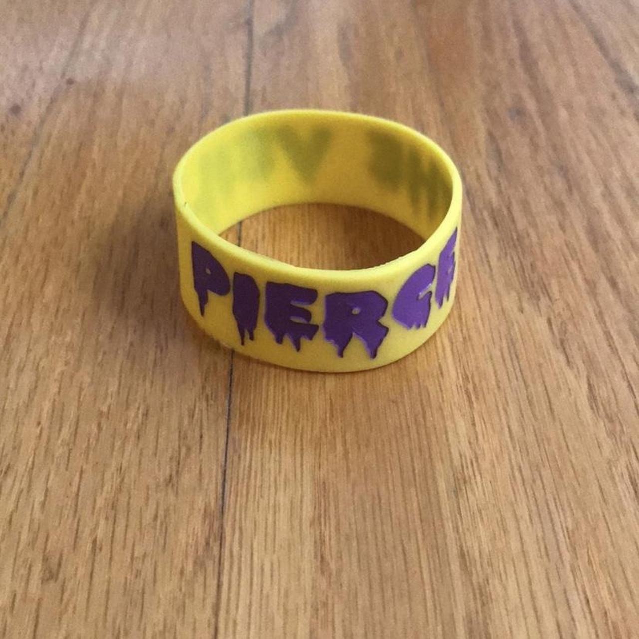 ISO PTV MERCH (YELLOW PTV BRACELET AND BLACK AND... | Depop