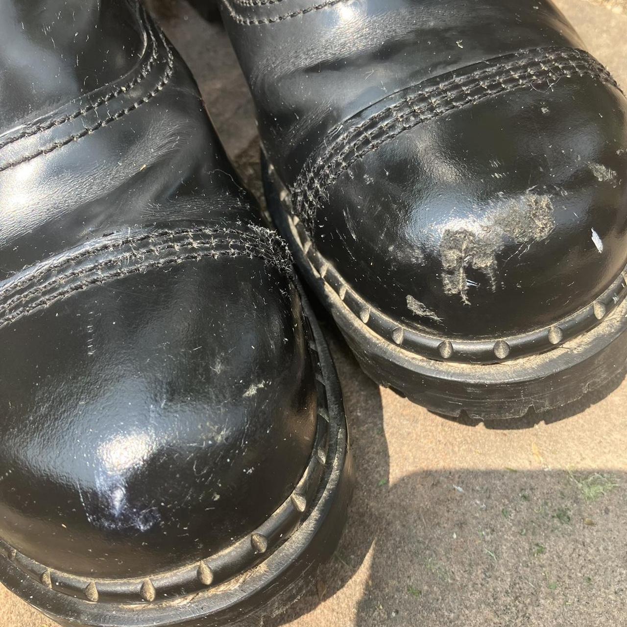 rare gripfast made in england industrial goth black... - Depop