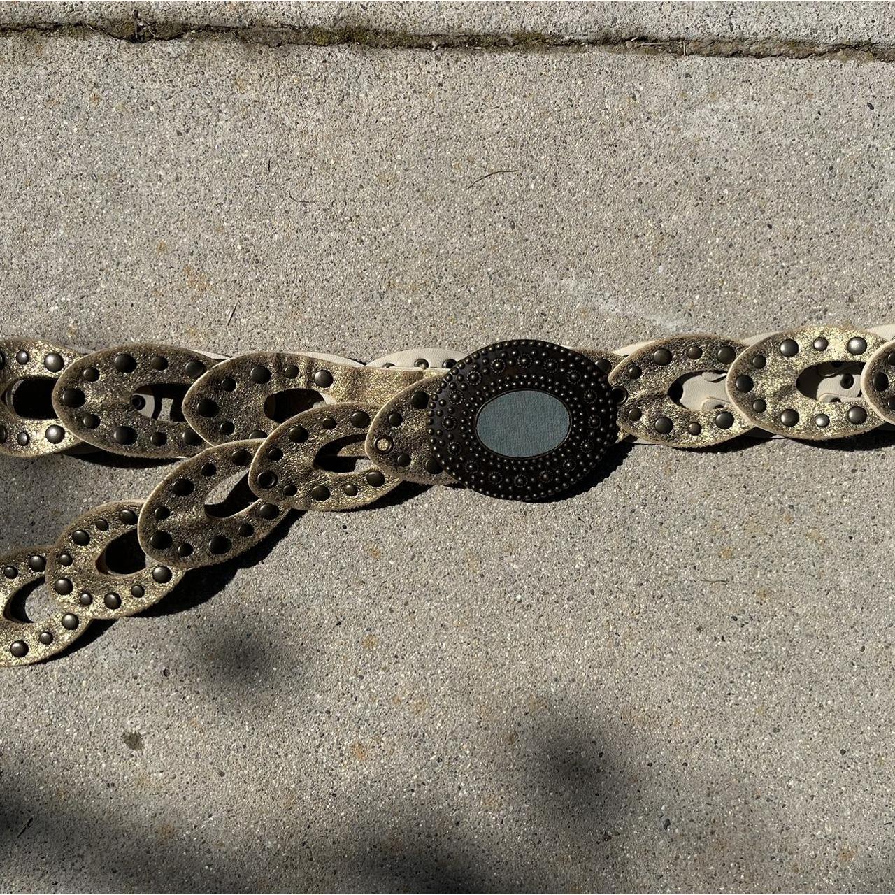 Disk belt - #y2k #vintage #90s #2000s #boho - Depop