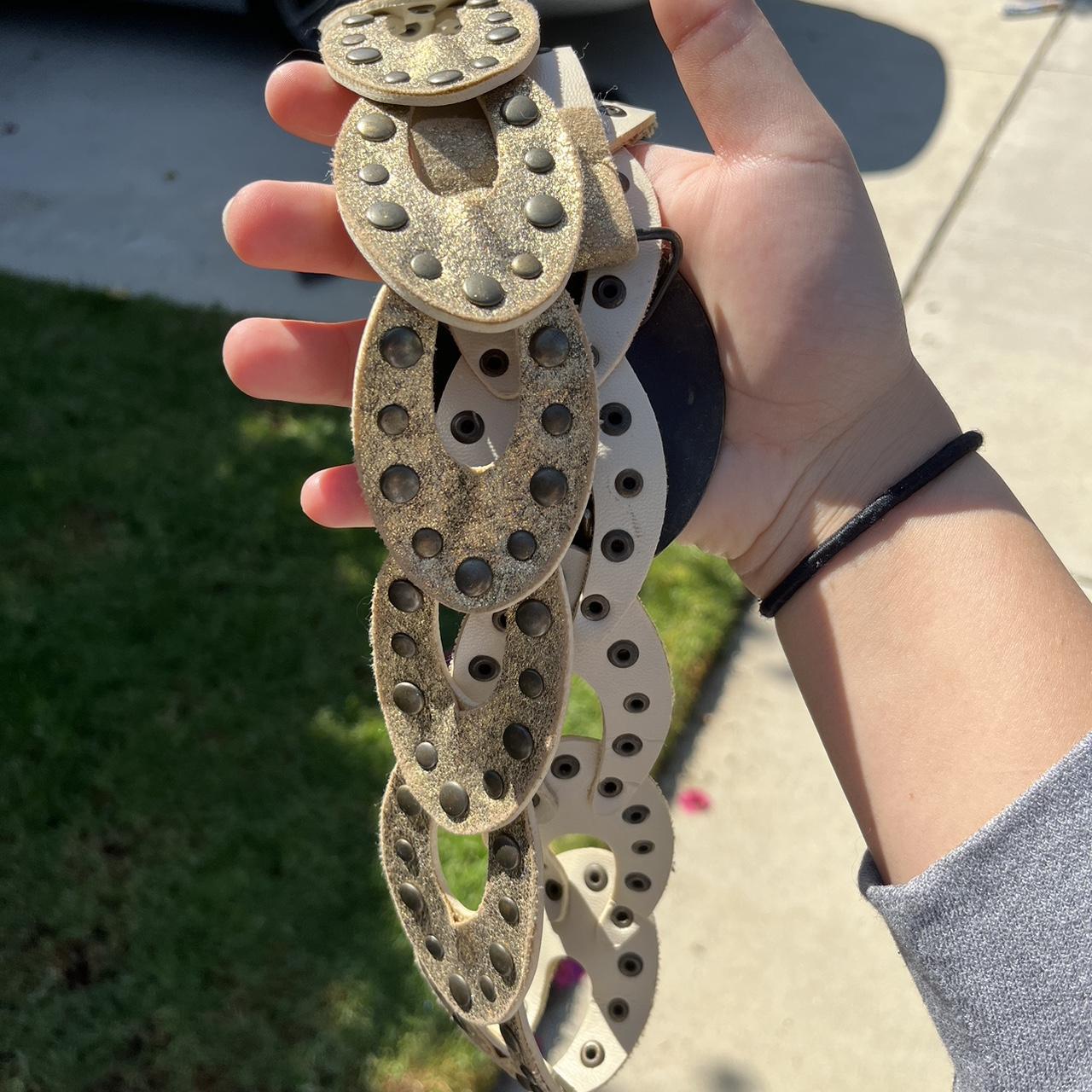 Disk belt - #y2k #vintage #90s #2000s #boho - Depop