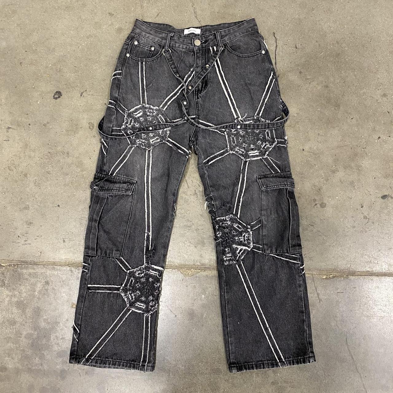 SUPER CRAZY TRIPP LIKE PANTS!!! JNCO TYPE KIKWEAR... - Depop