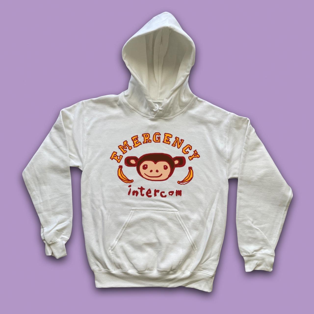 "Emergency Intercom" Recreated Hoodie Thanks for... - Depop