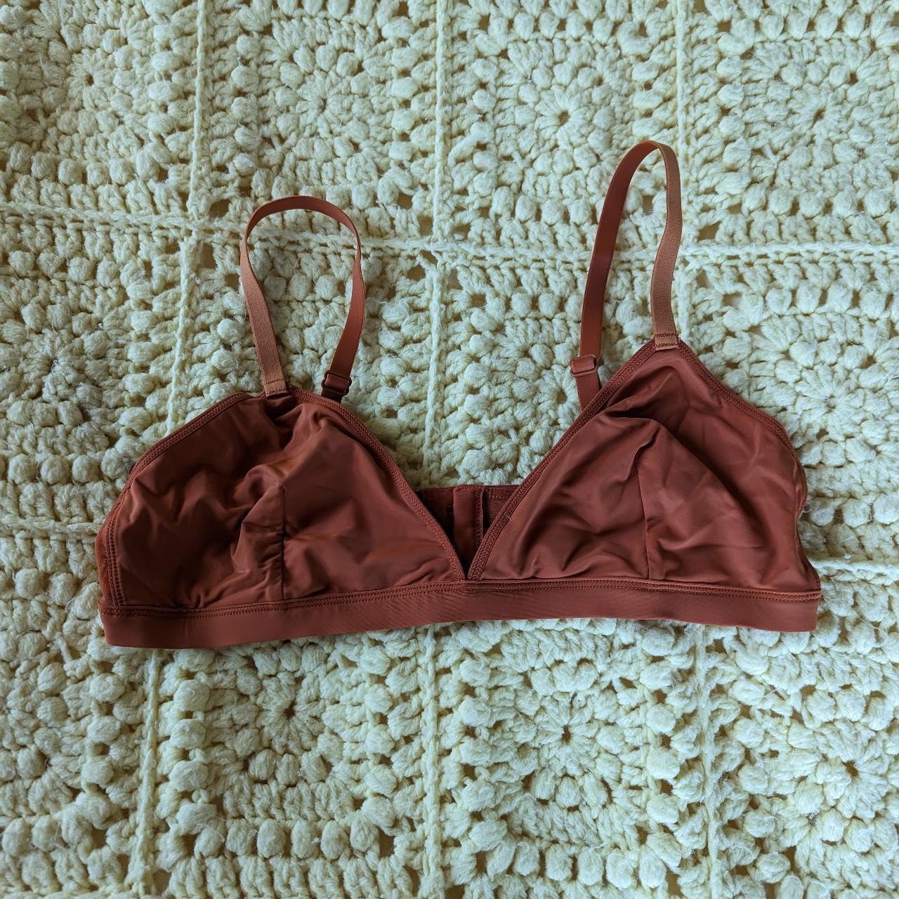 Parade Women's Orange Bra | Depop