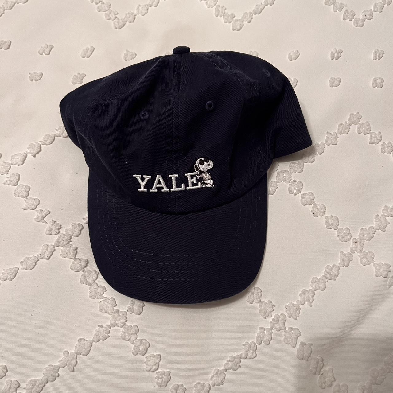cotton on yale snoopy hat barely worn lol idk if i... - Depop