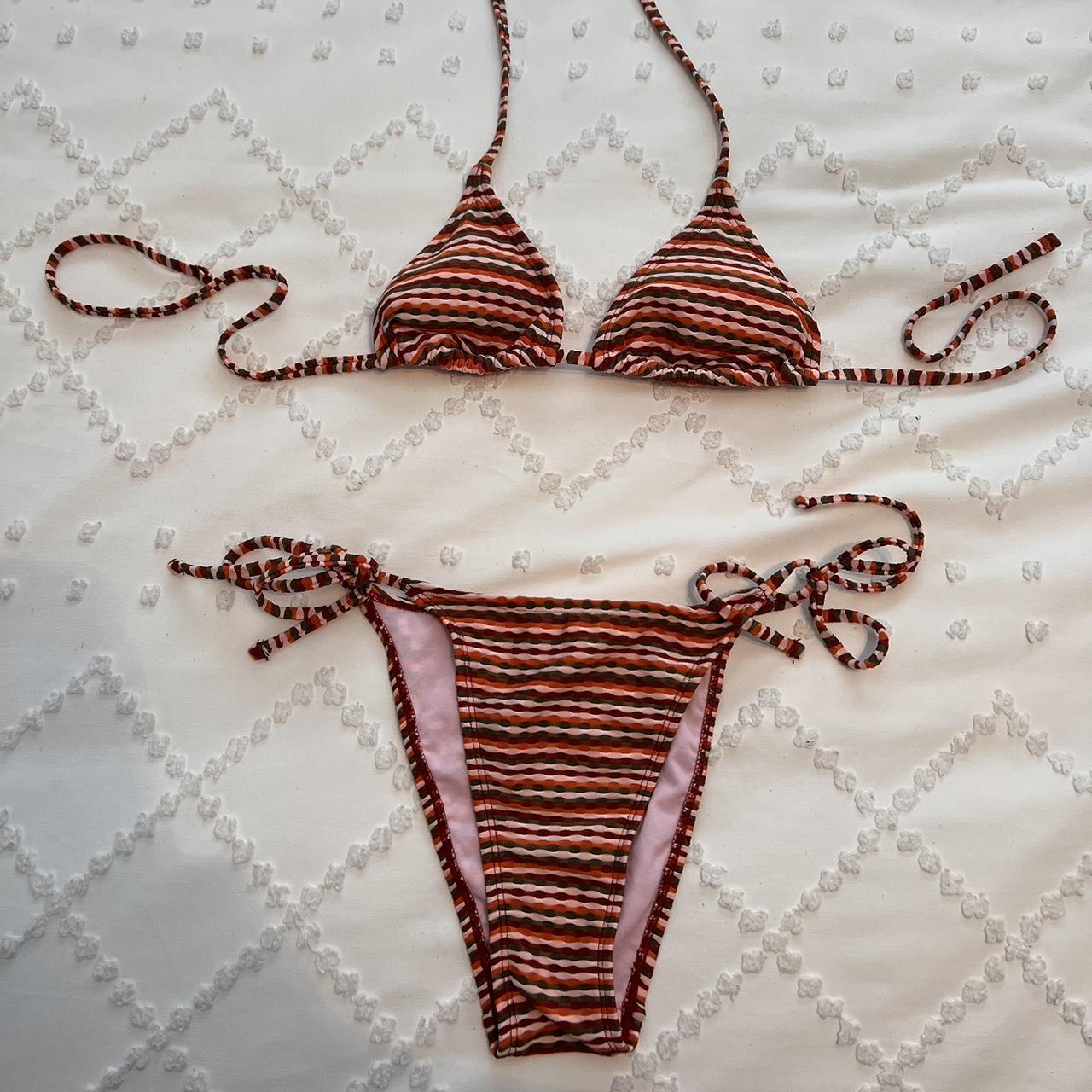 target bikini super cute just a little big on the... - Depop
