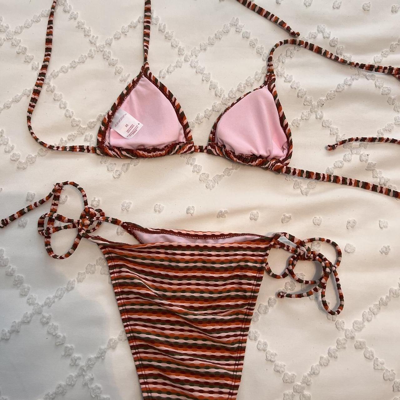 target bikini super cute just a little big on the... - Depop