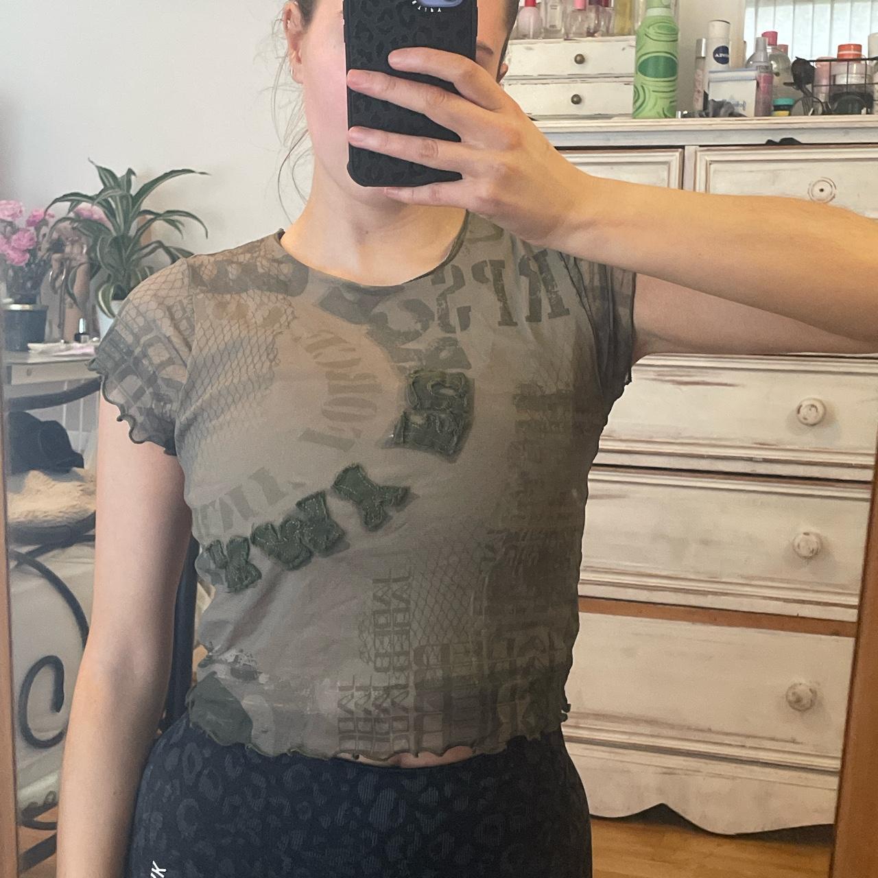 Jaded London Womens Khaki Crop Top Depop