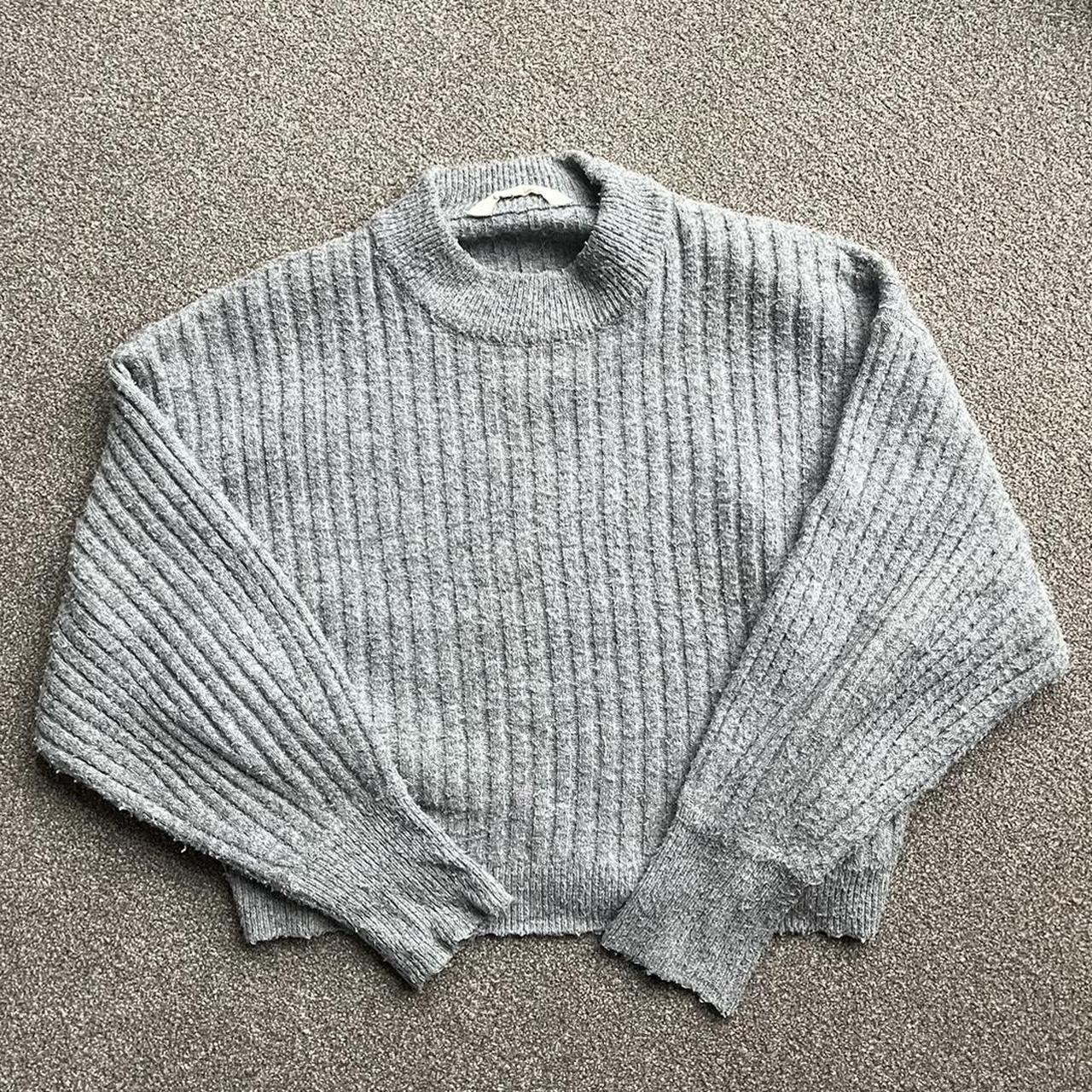 Glassons grey ribbed knit - Depop