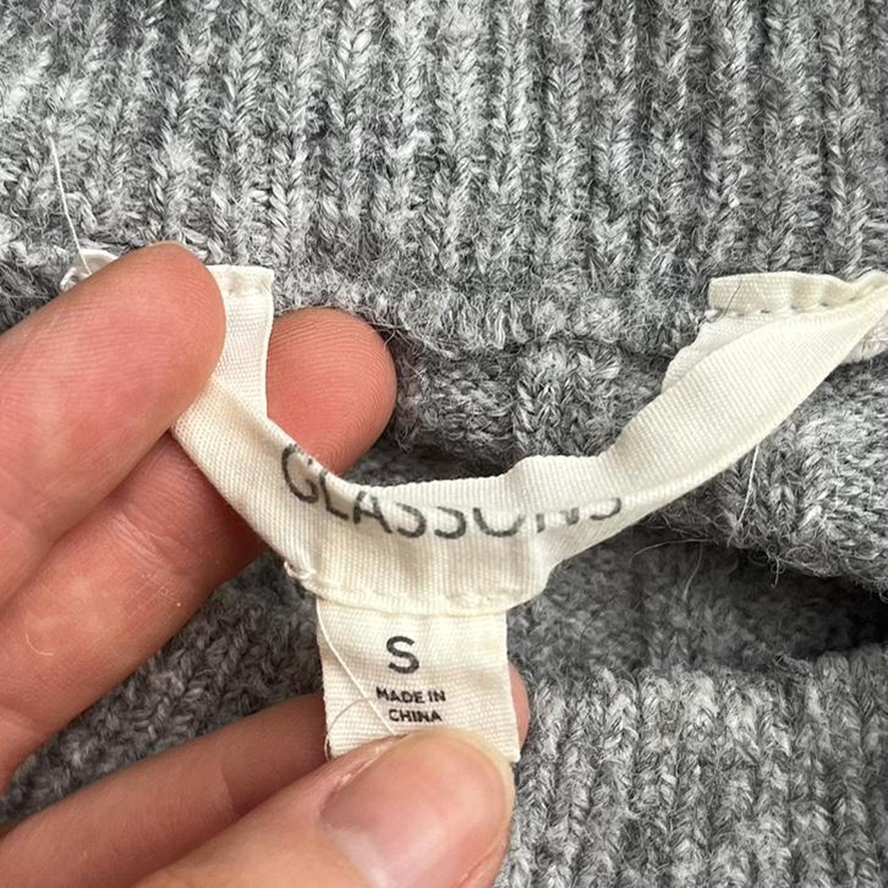 Glassons grey ribbed knit - Depop