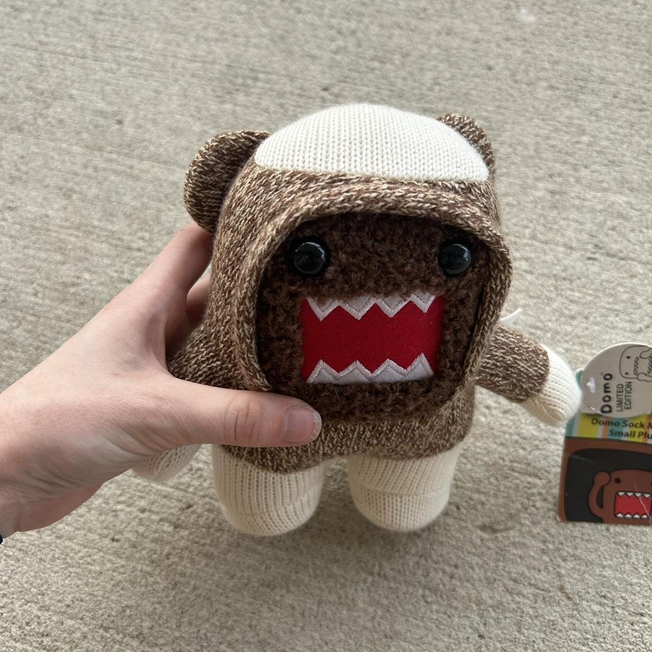 Domo Plush Sock Monkey Rare Y2K Scene | Emo With... - Depop