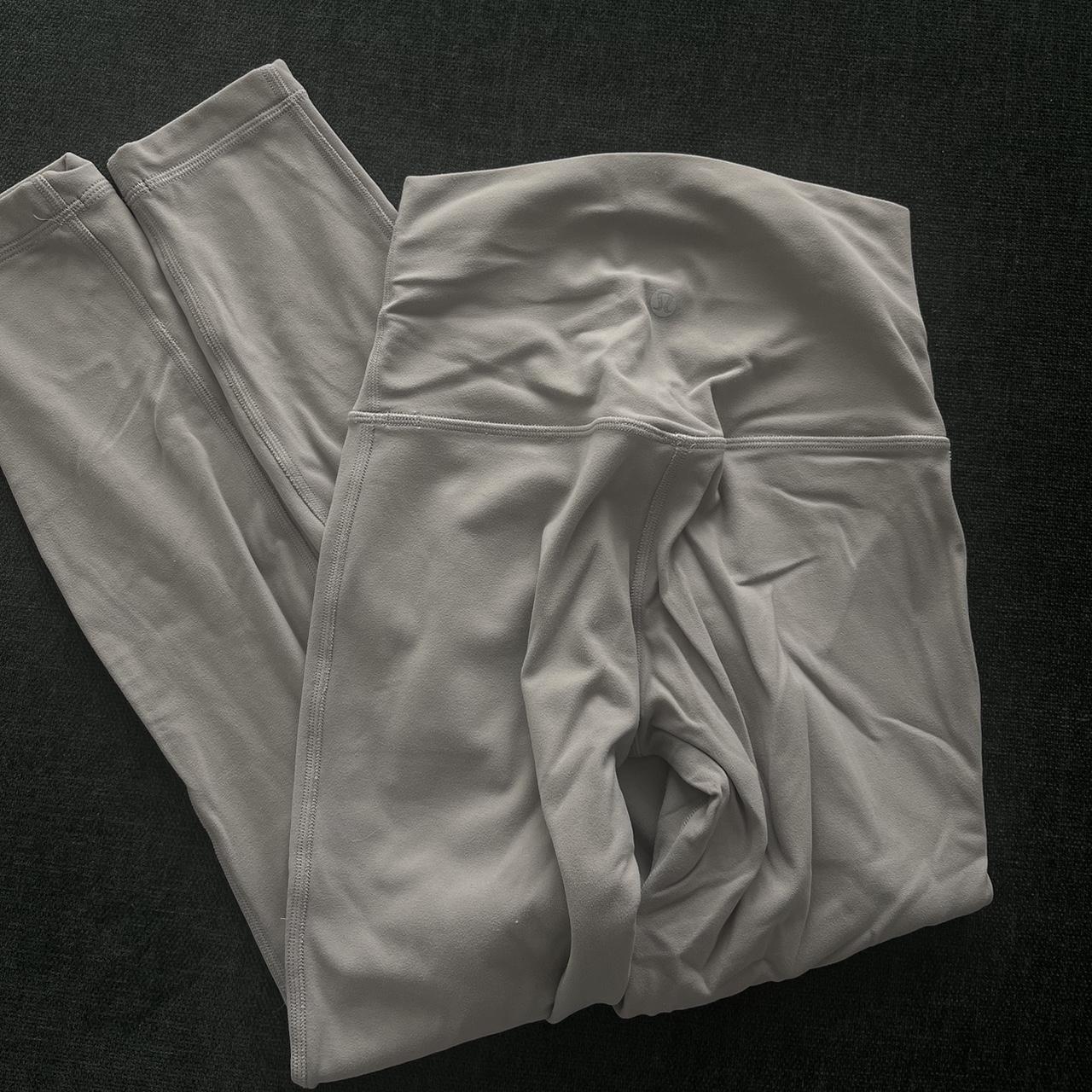 lululemon lilac align 25” pants. size 2. inside tag... - Depop