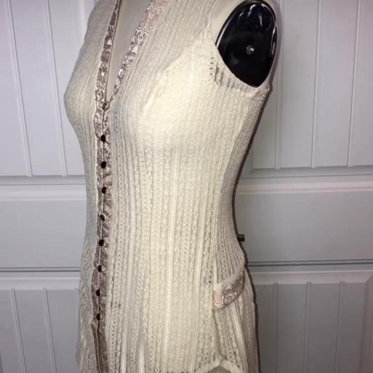 NWOT Shabby Chic Lace Corset Top Brand:... - Depop