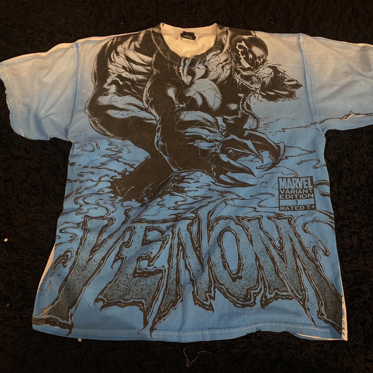 2012 Marvel Mad Engine Venom Shirt Men Size... - Depop