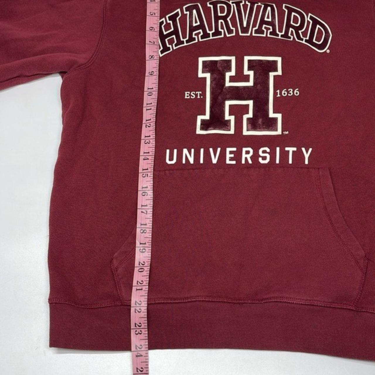 H&M Harvard University Red Pullover Hoodie... - Depop