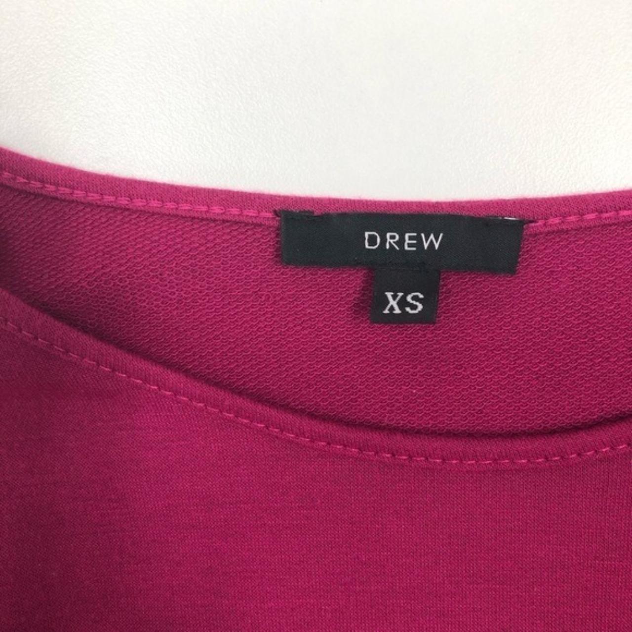 Drew (for Anthropologie) raspberry pink top. Long... - Depop