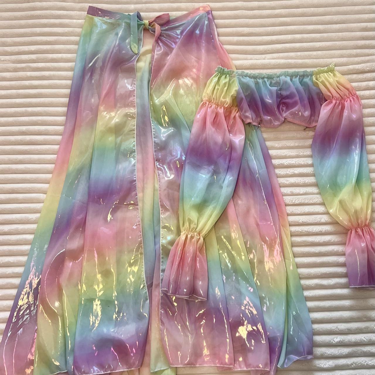 Dollskill Rainbow Rave Fairy Set - Size Small This... - Depop