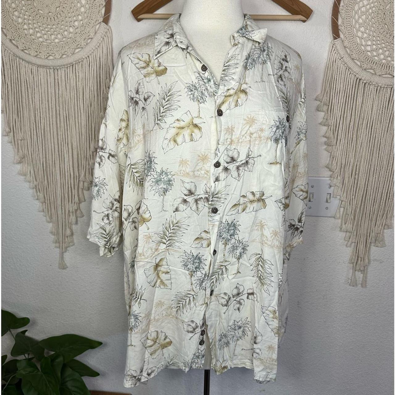 Moda campia Moda tropical Hawaiian print mens flowy... - Depop