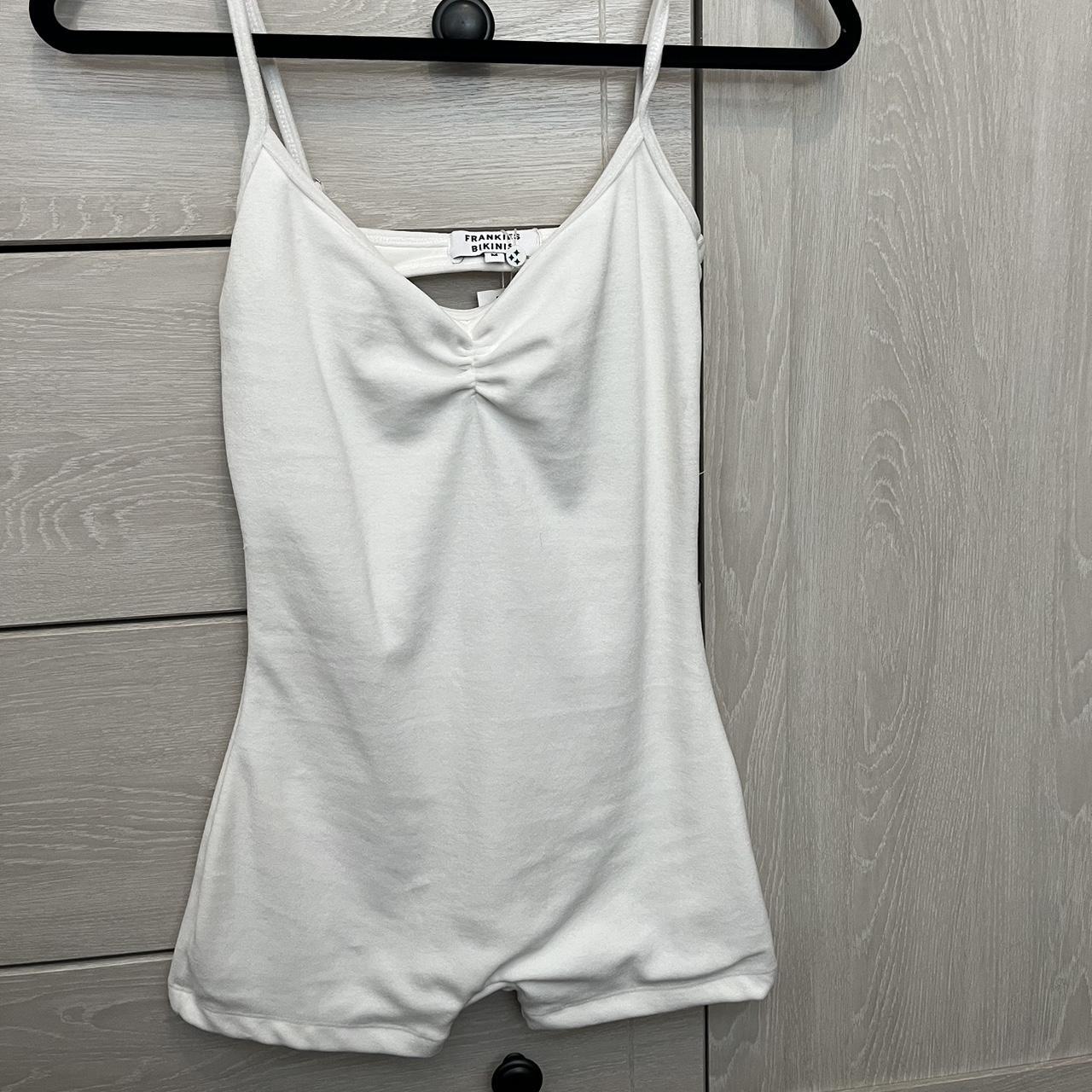 Frankie’s bikinis meechie terry cutout romper Size... - Depop