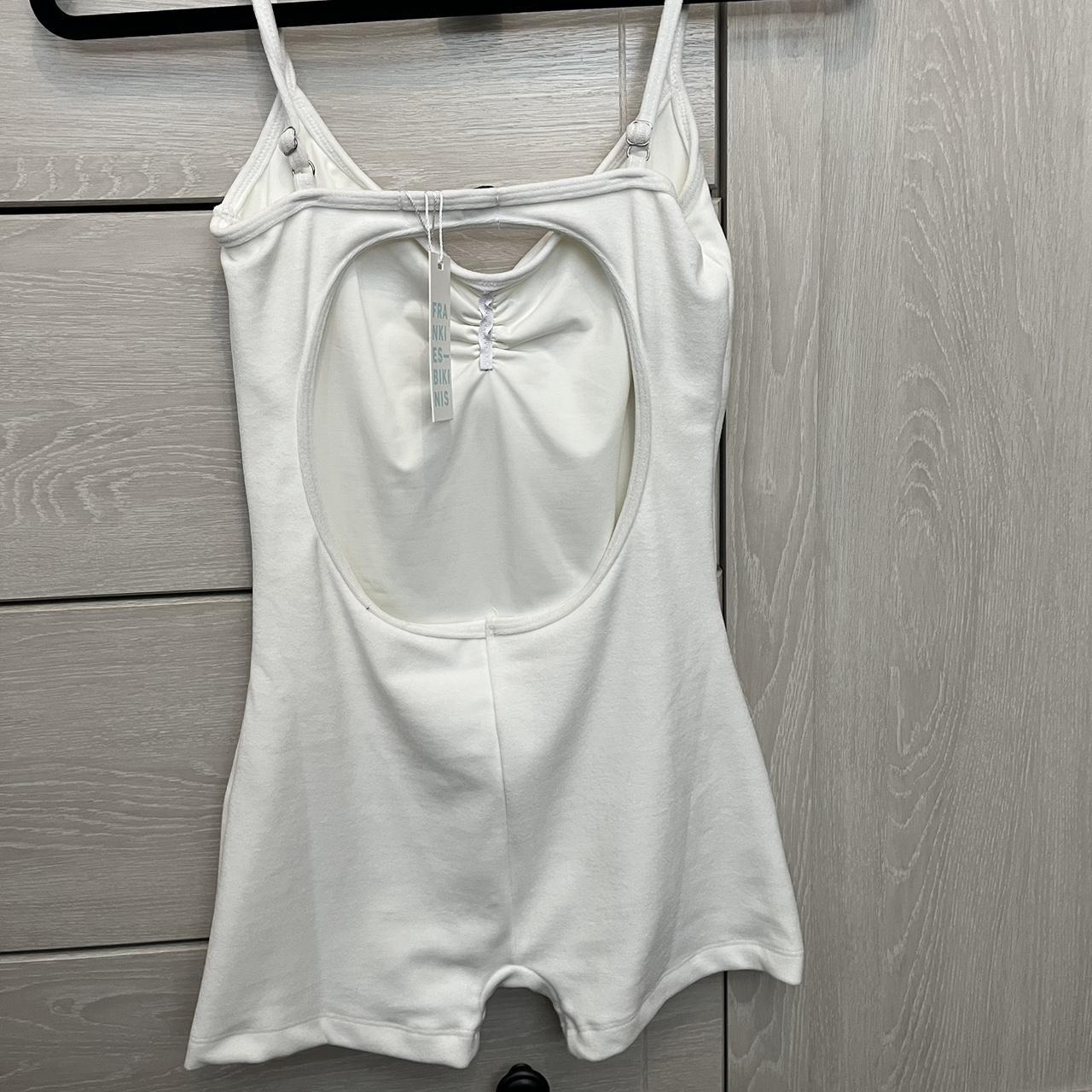 Frankie’s bikinis meechie terry cutout romper Size... - Depop