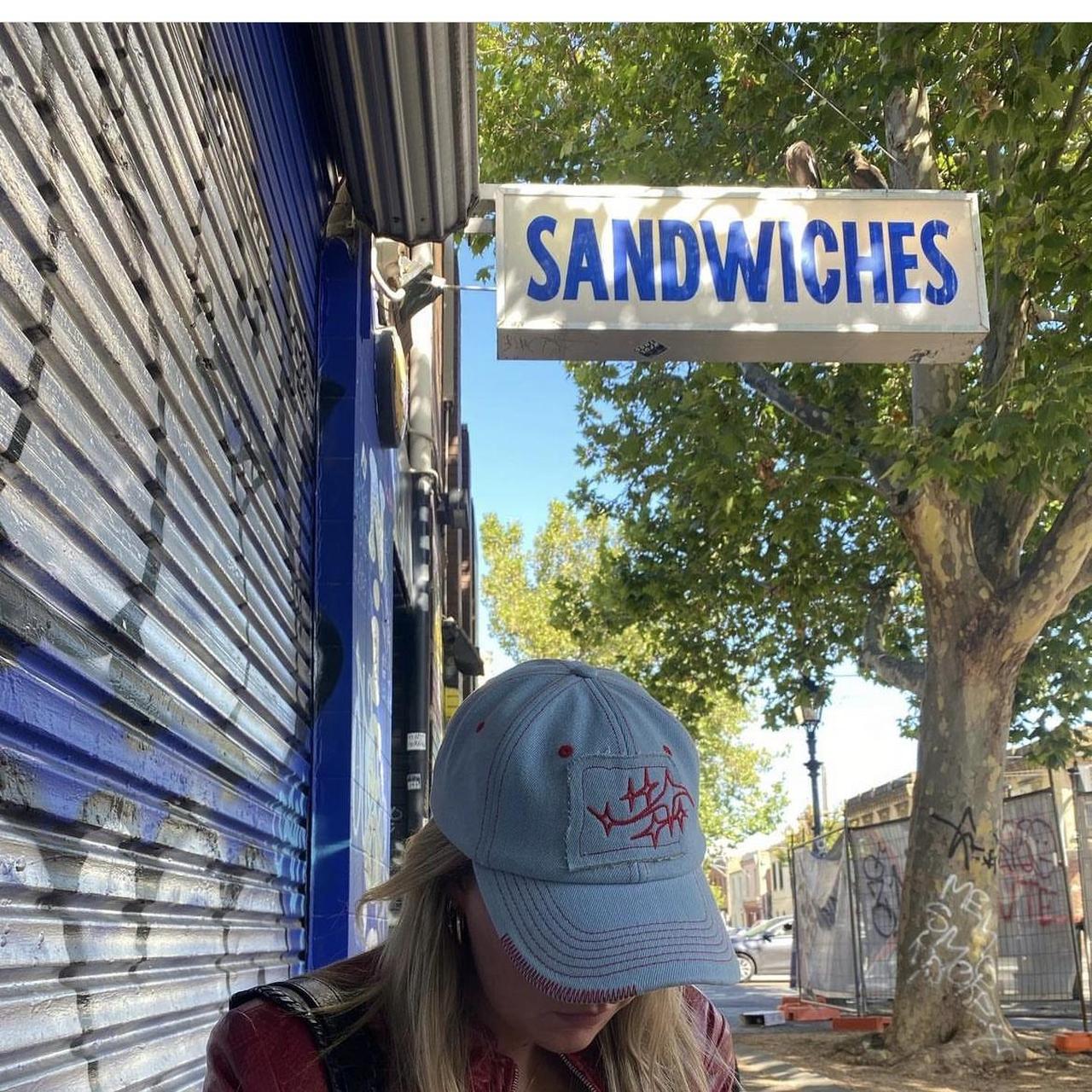 Selling Tild cap - Denim cap Size - OS #pitch... - Depop