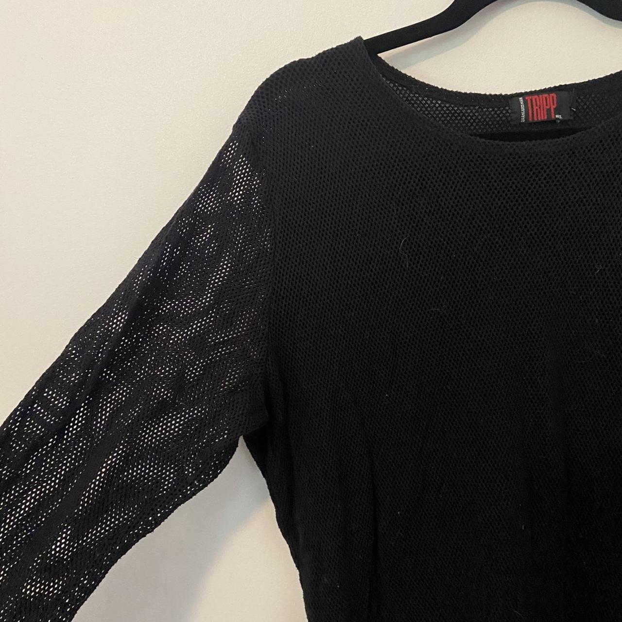 Tripp NYC mesh sweater top Inner layer is a thin... - Depop