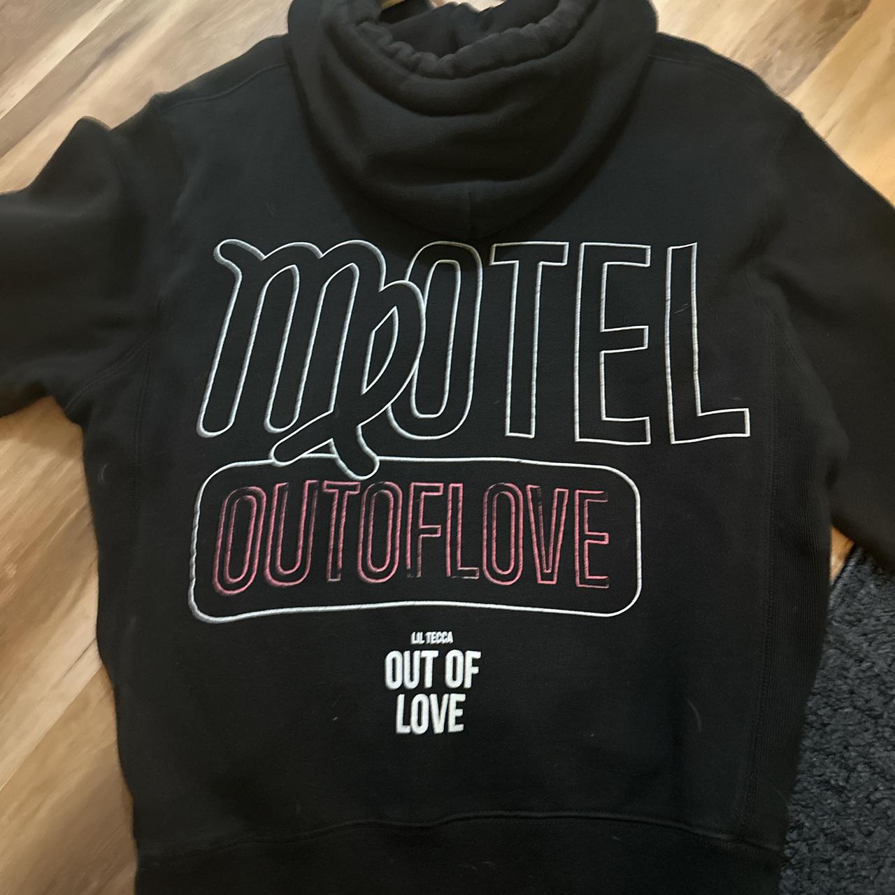 lil tecca out of love merch size medium great... - Depop