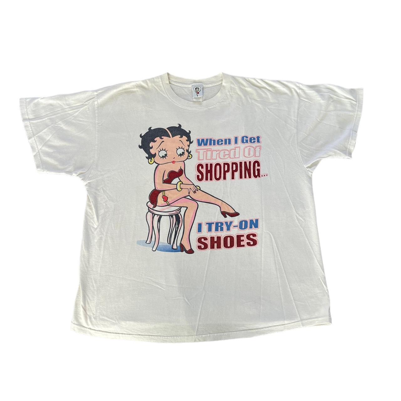 VINTAGE (2003) ORIGINAL BETTY BOOP FRONT GRAPHIC... | Depop