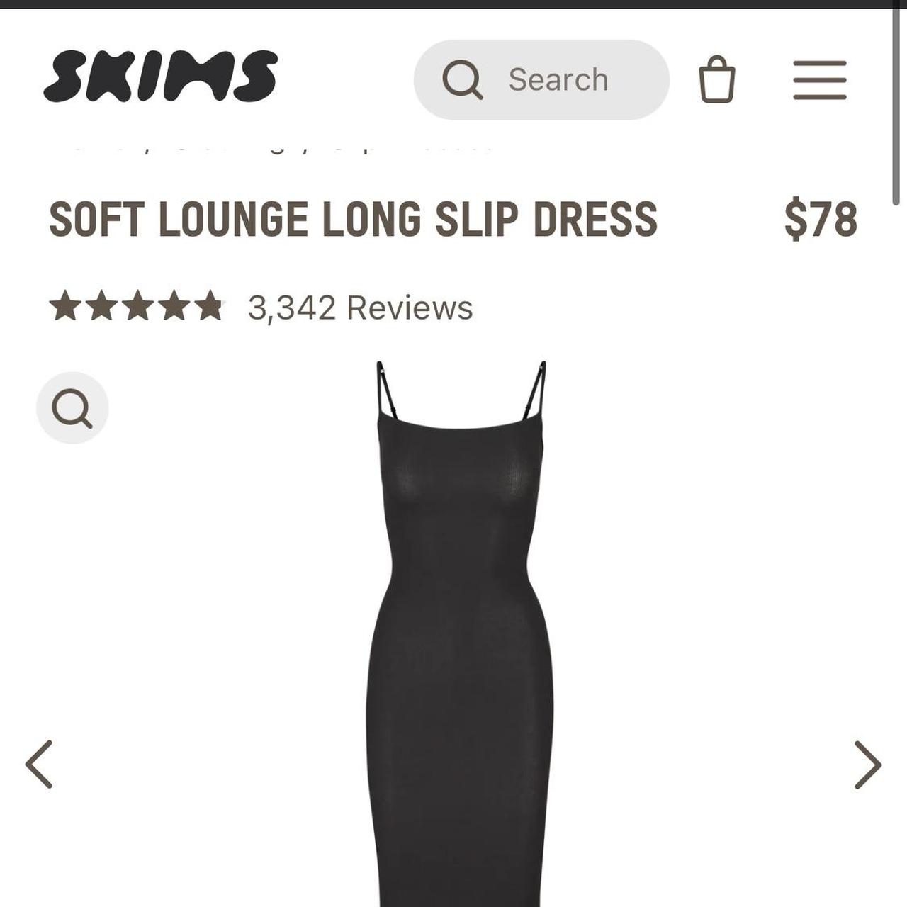 the most gorgeous skims lounge long slip dress in... - Depop