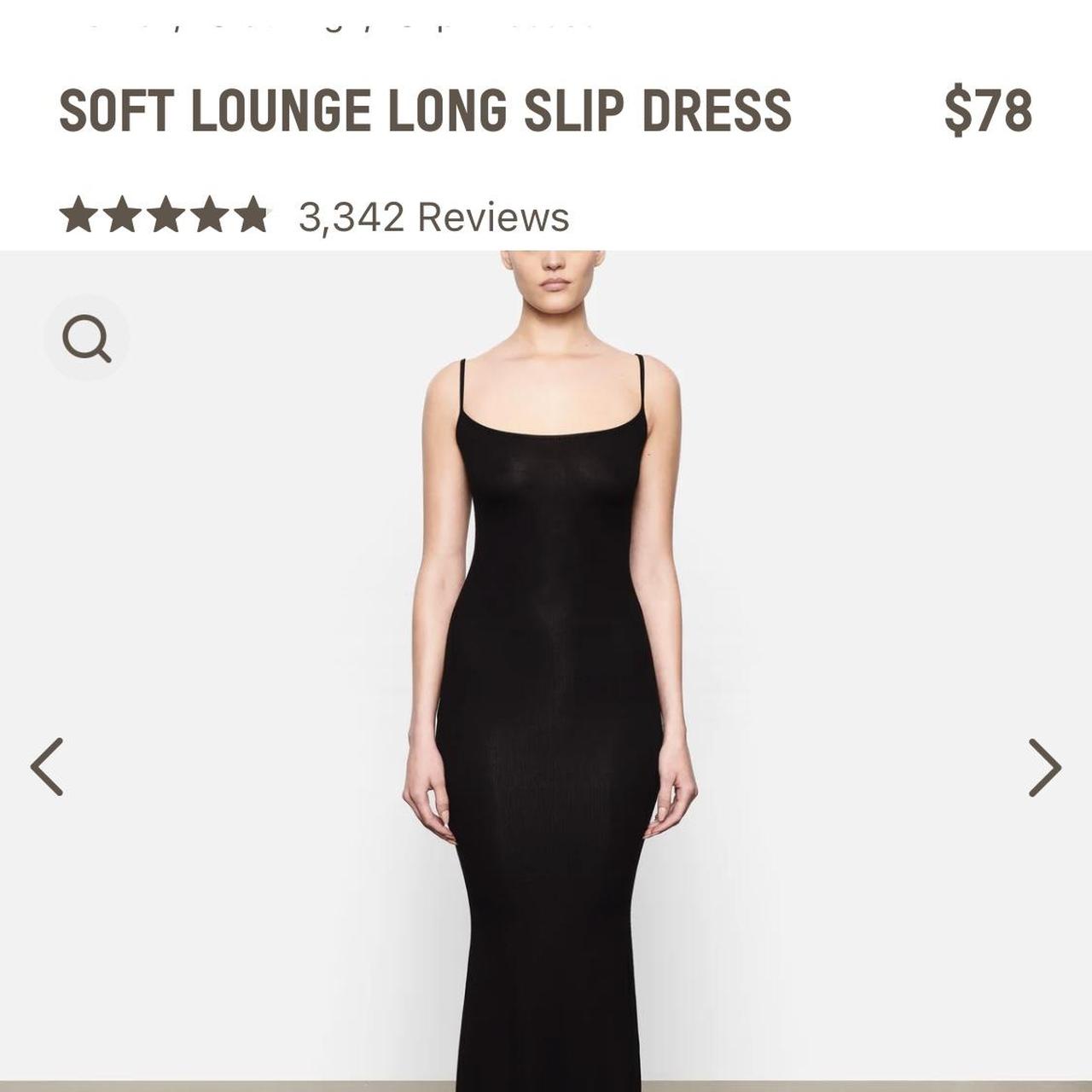 the most gorgeous skims lounge long slip dress in... - Depop