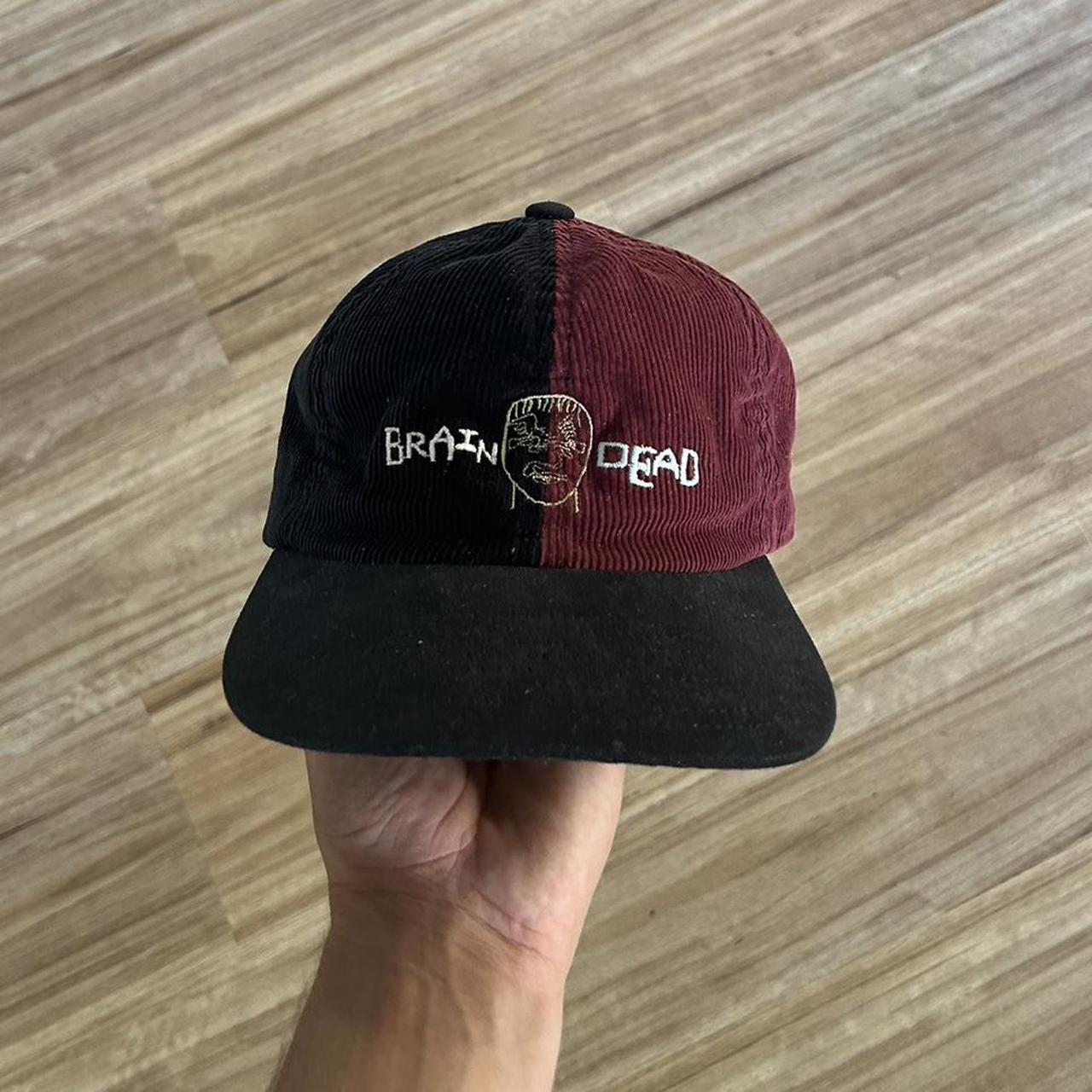 Braindead Chord hat black/red 9/10 condition :)... - Depop