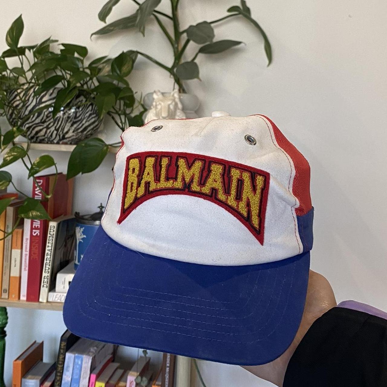 RARE BALMAIN TRUCKER CAP OS #balmain #rare... - Depop