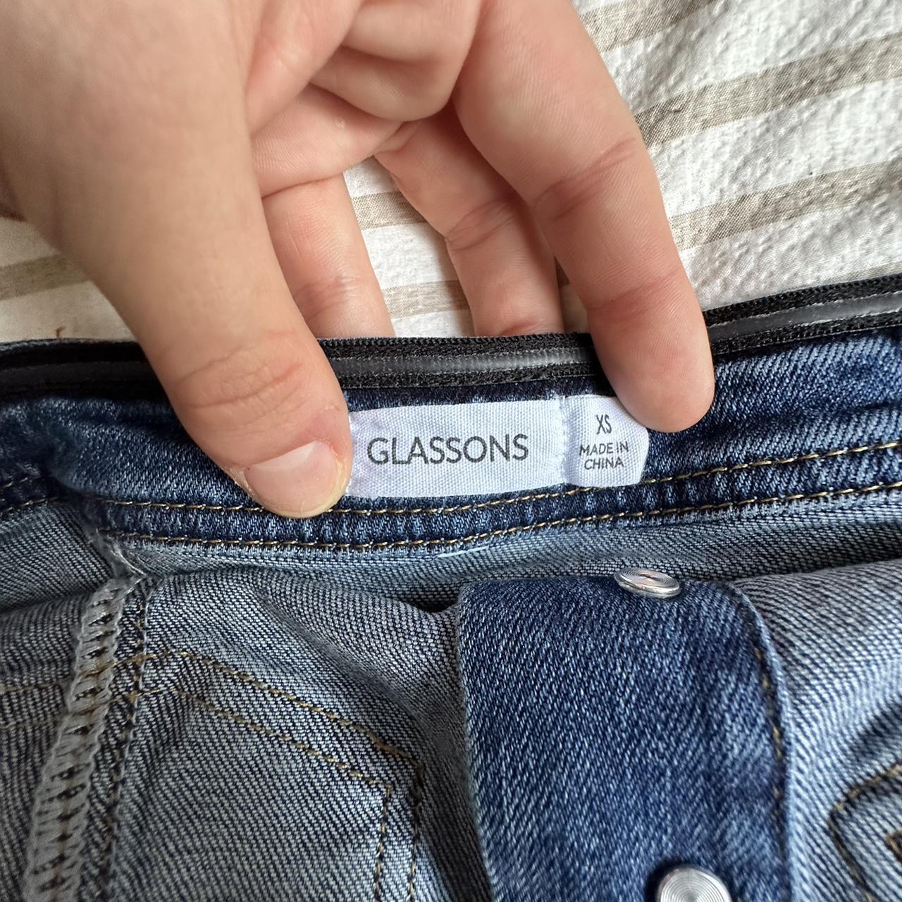 Glassons denim corset top Fits 6-8 - Works best for... - Depop