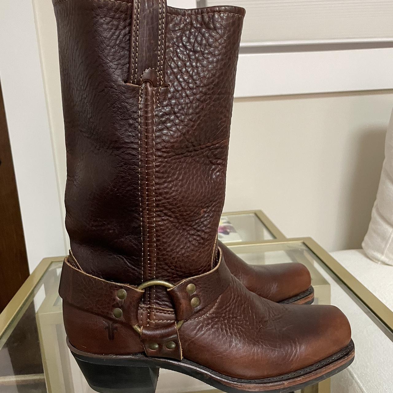 Frye Women's Brown Boots | Depop