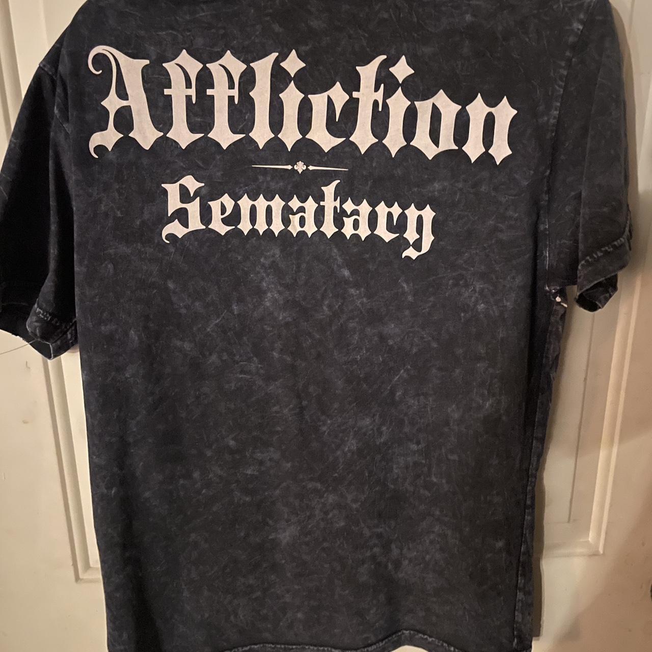 Sematary affliction t shirt, exclusive only 250... - Depop