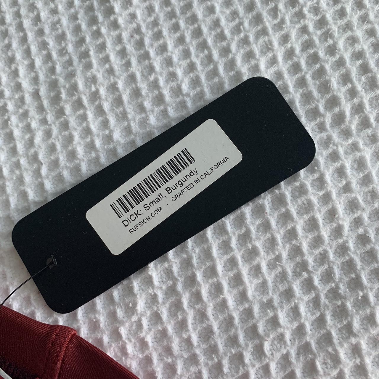 Rufskin Dick” Swim Brief In Burgundy W Silver D Depop