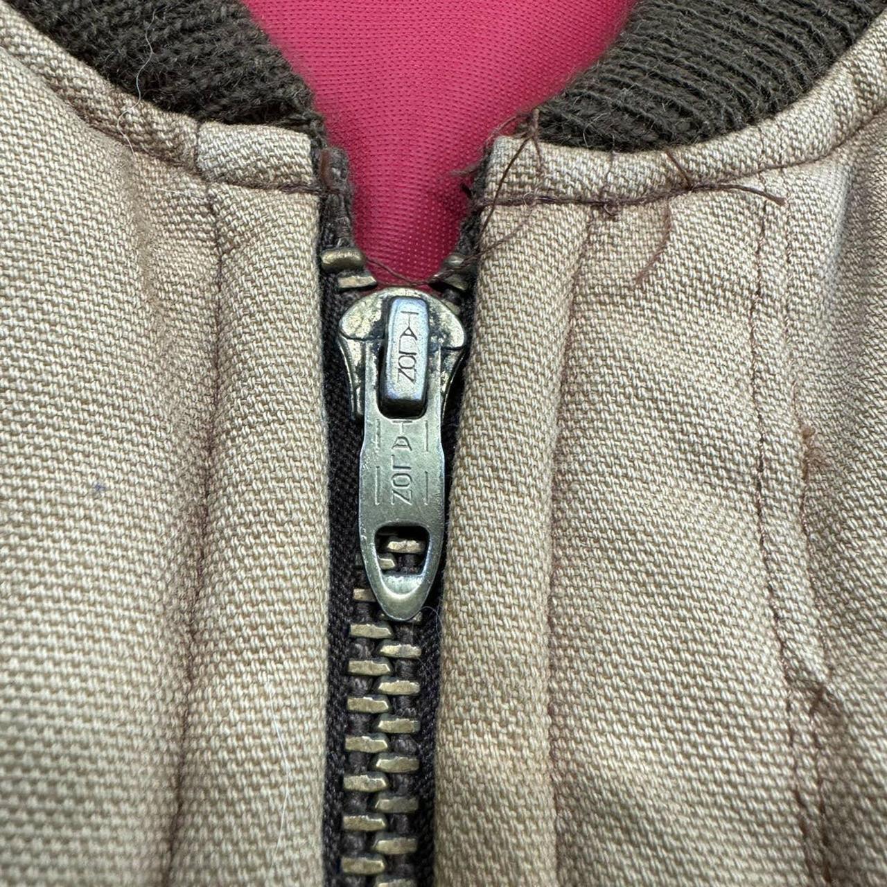 VINTAGE 70s FADED BROWN TALON ZIPPER VEST -OPEN TO... - Depop