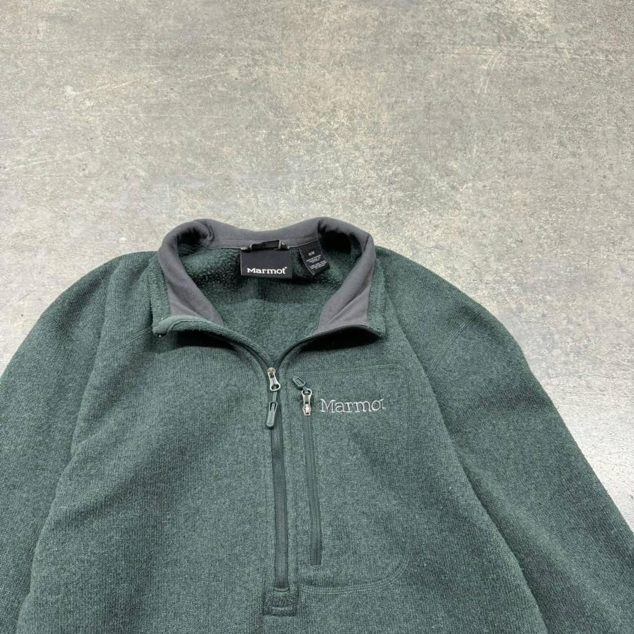 VINTAGE Y2K FOREST GREEN EARTH FLEECE -OPEN TO... - Depop