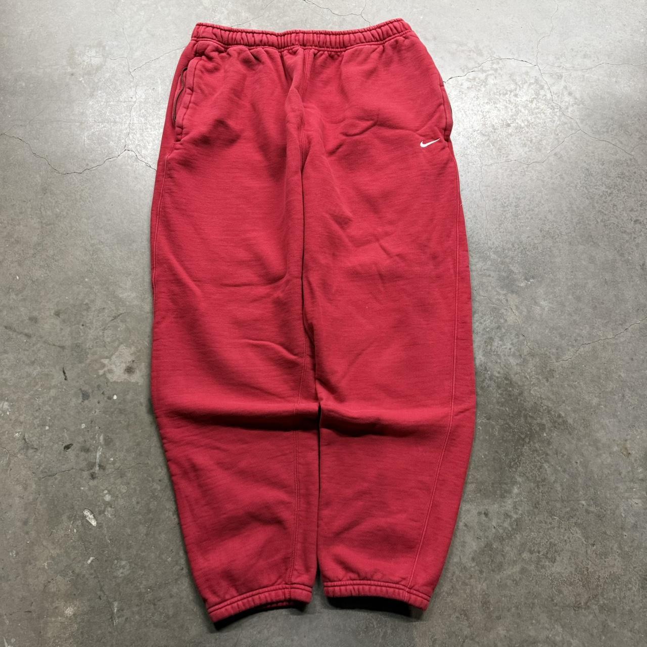 Y2K/2000s NIKE HEAVYWEIGHT RED SWOOSH... - Depop