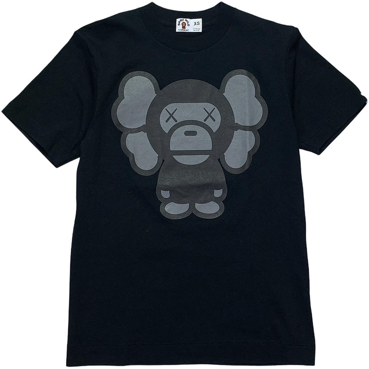 Authentic Bape x Kaws T-Shirt 2005 •Size: Men’s XS,... - Depop