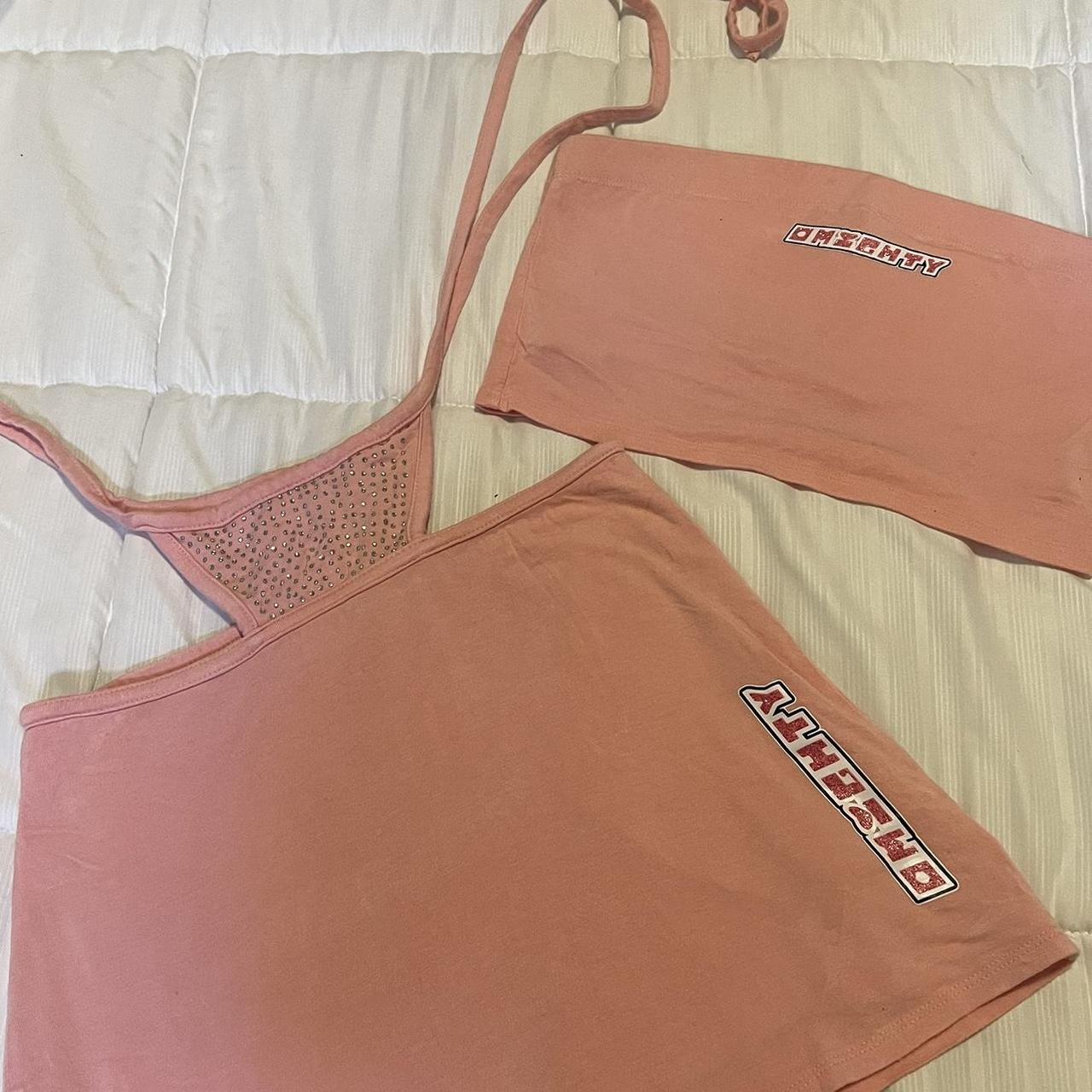 o mighty g-string rhinestone set size small, worn... - Depop