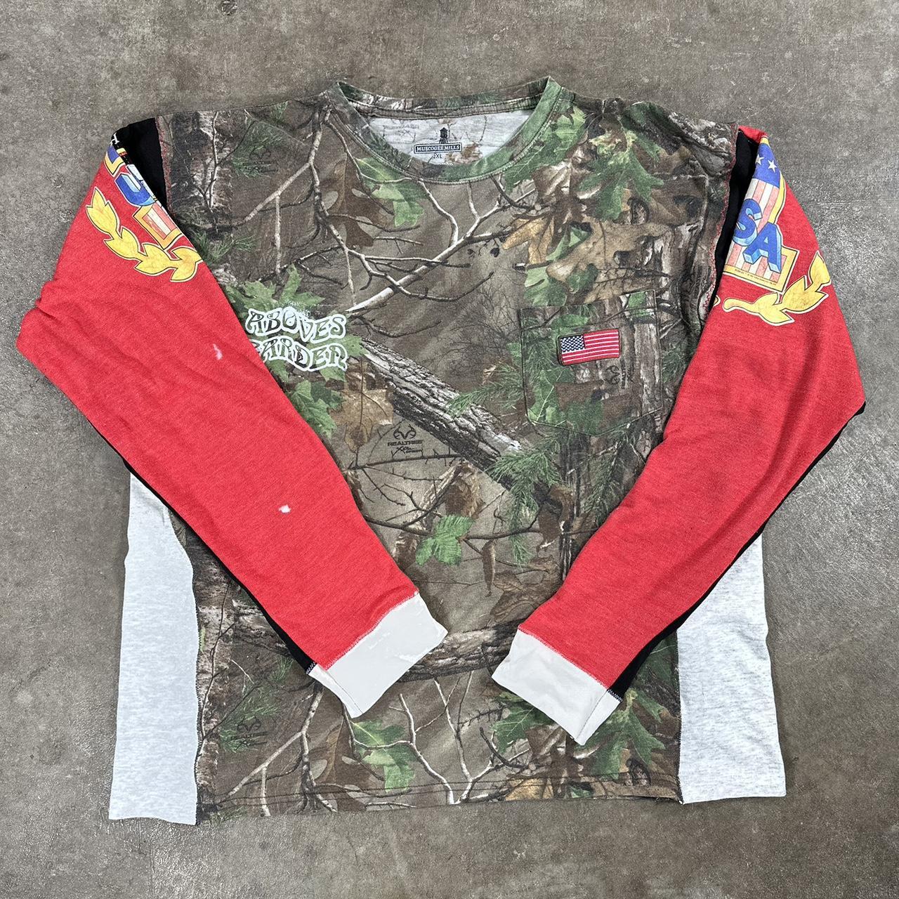 049. Vintage LS Tee USA 🇺🇸 Size: XL - Depop