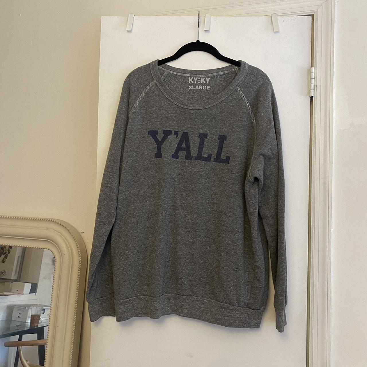 Y’all sweatshirt - pun on Yale sweatshirt Super... - Depop