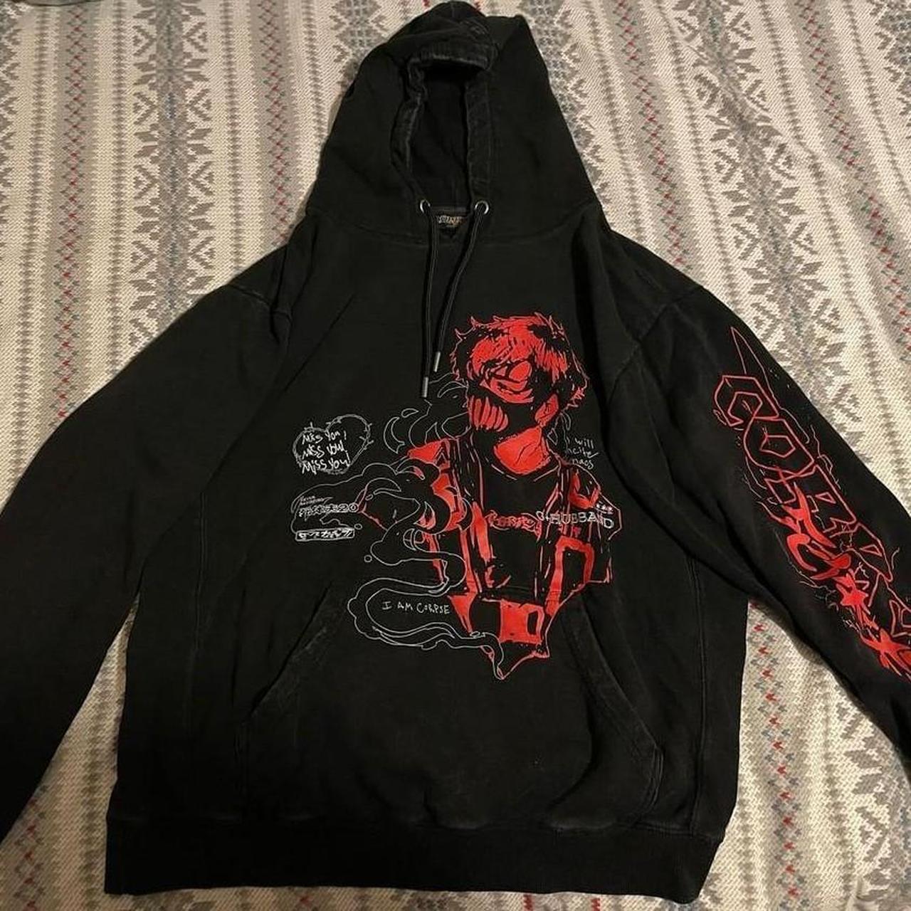 Official Corpse Husband Merch, Miss You! Hoodie... - Depop