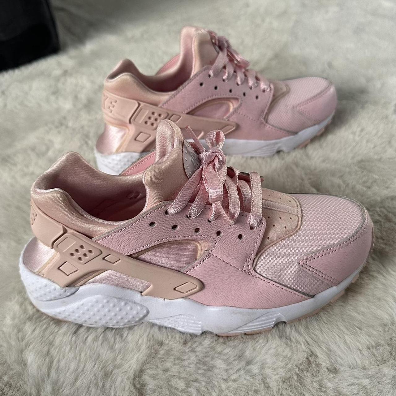 Nike pink huaraches, Size UK 5.5 #sneakers #nike... - Depop