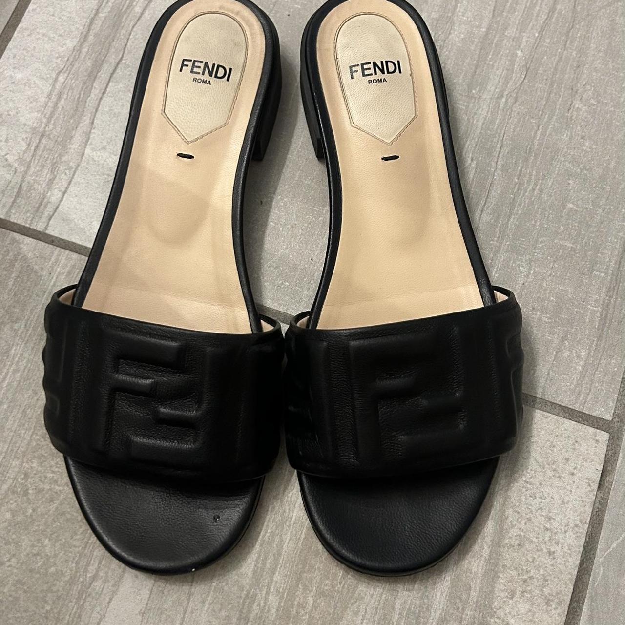 Fendi slides - Depop